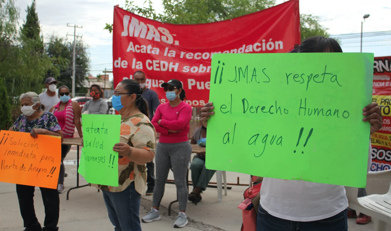 Juarez se Inunda de Protestas Por Escasez de Agua - NuevaImagenJuárezTV.com